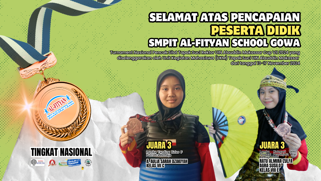 Sekolah Unggulan Al-Fityan Raih Dua Medali Perunggu Kategori Tanding ...